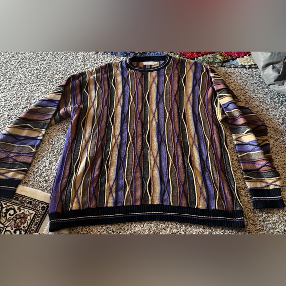 Bachrach | Sweaters | Vintage Bachrach Coogi Style Sweater | Poshmark